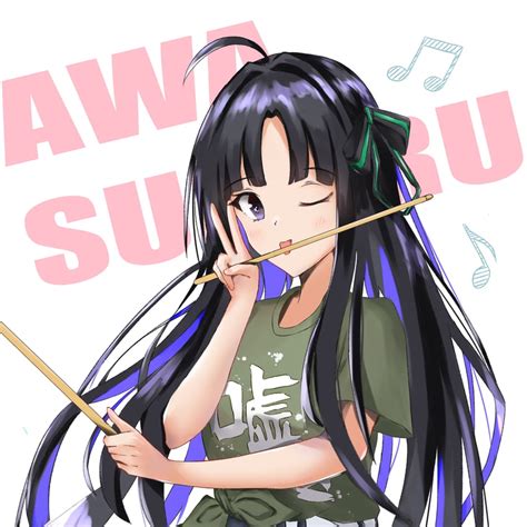 Awa Subaru Girls Band Cry Drawn By Lin Danbooru