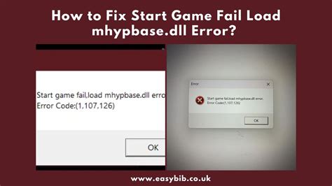 How To Fix Start Game Fail Load Mhypbasedll Error