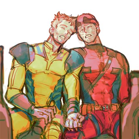 Deadpool And Wolverine Marvel And 3 More Drawn By 0141 Torisasami