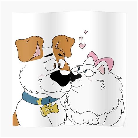 Max And Gidget Premium Matte Vertical Poster 8 X 10 Sold By Chris Lang Sku 42393026 Printerval