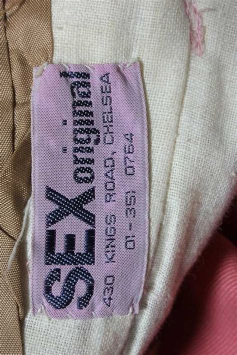 Lot 112 A Rare And Early Vivienne Westwood Sex