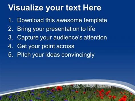 Natural Fields Powerpoint Templates Ppt Backgrounds For Slides 0513