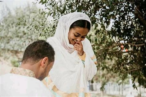 Pin by Habesha Culture on ሰርግ Ethiopian and Eritrean Wedding Ethiopian women Interracial