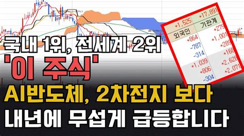 주식 Ai반도체 2차전지 보다 이 주식 내년에 무섭게 급등 합니다ai반도체 Ai관련대장 2차전지 대장주 Youtube