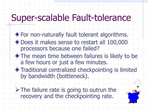 Ppt Diskless Checkpointing On Super Scale Architectures Powerpoint Presentation Id3708191