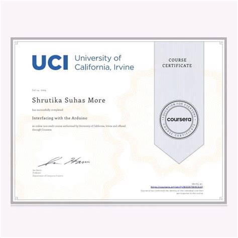 Shrutika More On Linkedin Thrilled To Share Ive Completed My Arduino Course