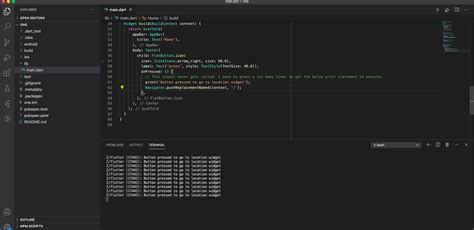 Flutter Flatbuttonicons Onpressed Not Getting Called Stack Overflow