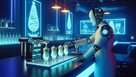 Robotic Bartender Stock Illustrations 85 Robotic Bartender Stock Illustrations Vectors