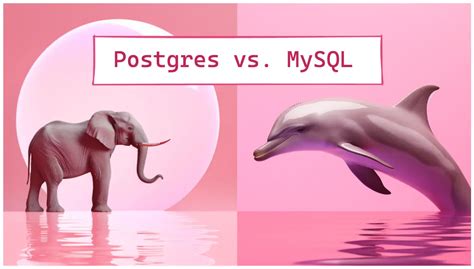 Mysql против Postgresql подробное сравнение