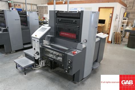 Single Colour Used Offset Printing Machines Heidelberg Speedmaster SM Color Offset