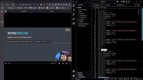 nodejs expressjs staticfiles backenddevelopment webdevelopment
