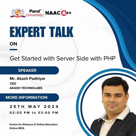 akash technolabs on linkedin php experttalk paruluniversity programmingpassion
