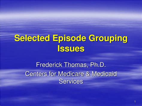 ppt selected episode grouping issues powerpoint presentation free