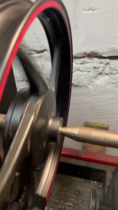 Правка литого диска электро велосипеда питбайк брянск правкадиска Hmc мотосервис Youtube