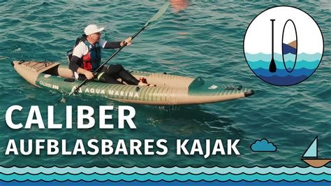 Aufblasbares Kajak AQUA MARINA CALIBER zum Angeln | PADDELT.DE