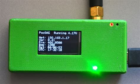 TTGO ESP PocSag Receiver