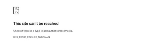 Unable To Log Into Aem Web Support Toronto Metropolitan University