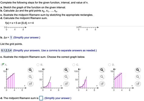 Solved Complete The Following Steps For The Given Function Chegg