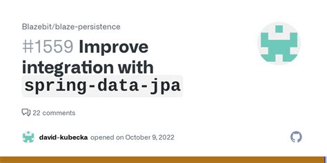 Implement Integration Of Spring Data And Graphql · Issue 1559