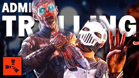 RUST ADMIN TROLLING HALLOWEEN III YouTube