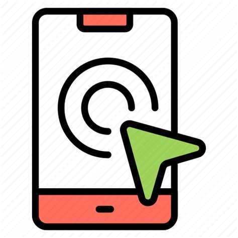 Mobile Cursor Pointer Pointing Arrow Navigation Arrow Arrowhead