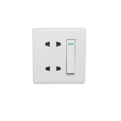 Superior Quality 4 Pin Universal Socket Multi Wall Socket With 1gang 1way Switch China Wall