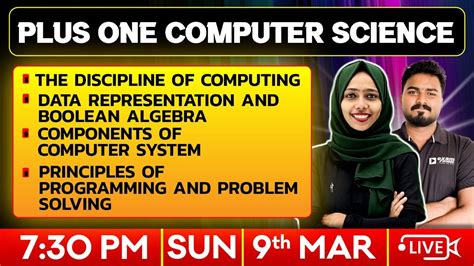 Plus One Computer Science Public Exam Chapter 1234 Full Chapters Exam Winner Youtube