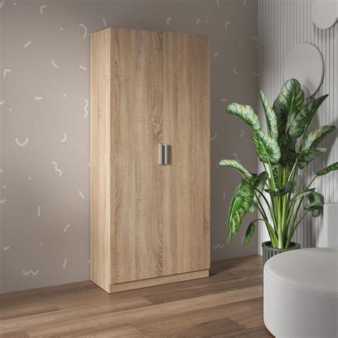 ᐉ Шафа з полицями M 35 2 х дверна Дуб сонома • Краща ціна в Києві Україні • Купити в Епіцентр