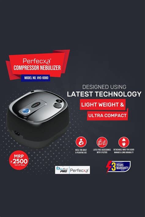 Perfecxa Compressor Nebulizer For Clinical Purpose At Rs 1299 In Kolkata