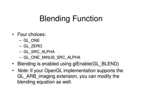 ppt advanced opengl technique powerpoint presentation free download