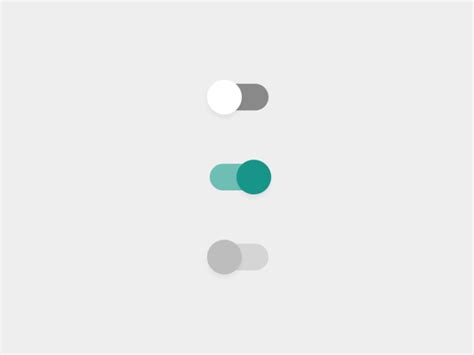 Material Design Toggle Button Using Css — Codehim