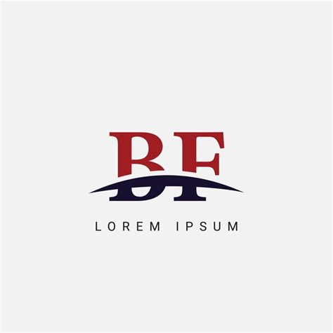 Premium Vector Initial B F Bf Letter Logo Design Vector Template Graphic Symbol For Corporate