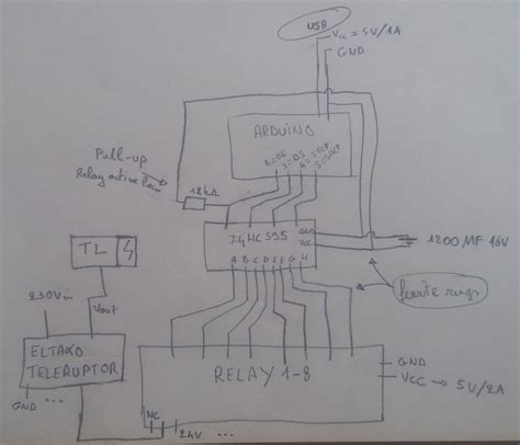 Relaysshift Registersarduino Interference From Tl Ballast General Electronics Arduino Forum