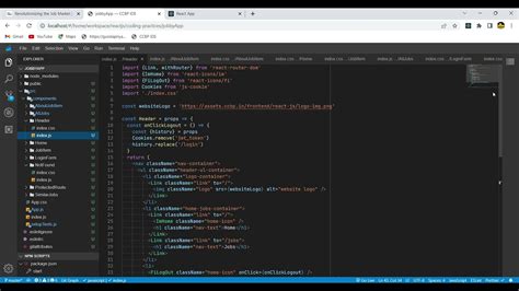 React Js Assignment 5 Jobby App — Ccbp Nxtwave Youtube