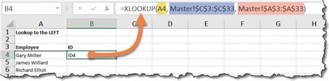 How To Do A Left Lookup With Xlookup Xelplus Leila Gharani
