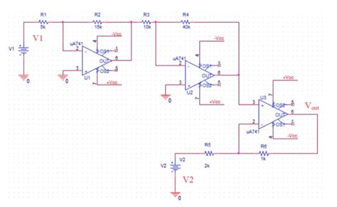 Find Vout As A Function Of V1 And V2 Op Amps • Physics Forums
