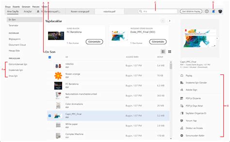 Acrobat Dcde Adobe Acrobat Çalışma Alanı Temel Bilgileri
