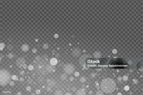 빛 효과 투명 한 배경에 고립 된 초록 빛 Bokeh 백색 빛나는 강 설 효과 임의의 흐릿한 반점 벡터 일러스트 Eps 10 가능성에 대한 스톡 벡터 아트 및 기타 이미지