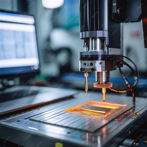 Premium Ai Image Coordinate Measuring Machine Probe Cmm On Milling Work