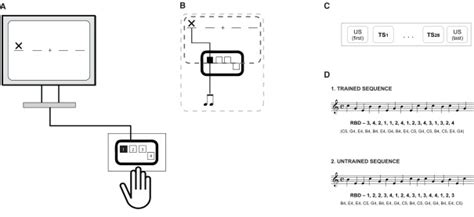 A Schematic Representation Of The Serial Reaction Time Task Srtt Download Scientific