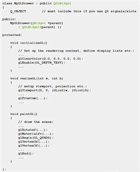 qglwidget、qopenglwidget详解及区别 csdn博客