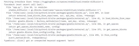 Runtime Error When Building Space With Stable Diffusion Backend