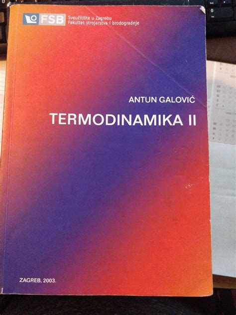 Termodinamika Ii Antun Galović