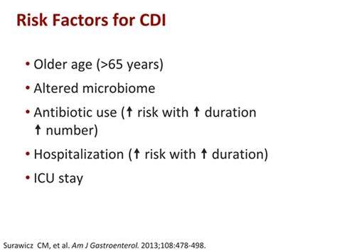Probiotics In The Prevention Of C Difficile Infection What The Data Tell Us Transcript