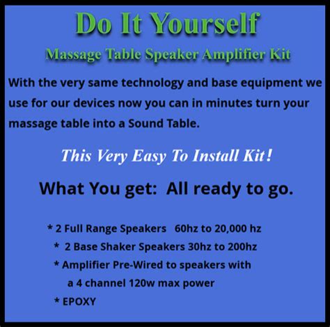 DIY Speaker Amplifier Kit Second Earth Foundation