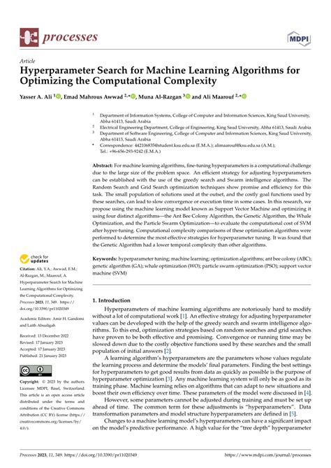 Pdf Hyperparameter Search For Machine Learning Algorithms For