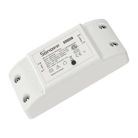 Sonoff Basic R2 Wifi Smart Switch Tasmota Baldacchino Automation