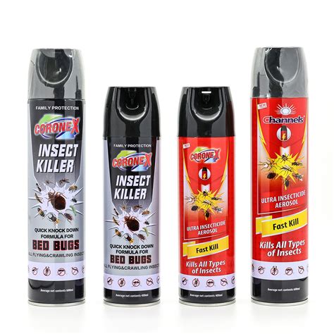 Oil Based Insecticide Aerosol Spray Mosquito Cockroach Fly Spray