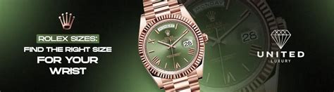 Rolex Sizes Find The Right Size For Your Wrist