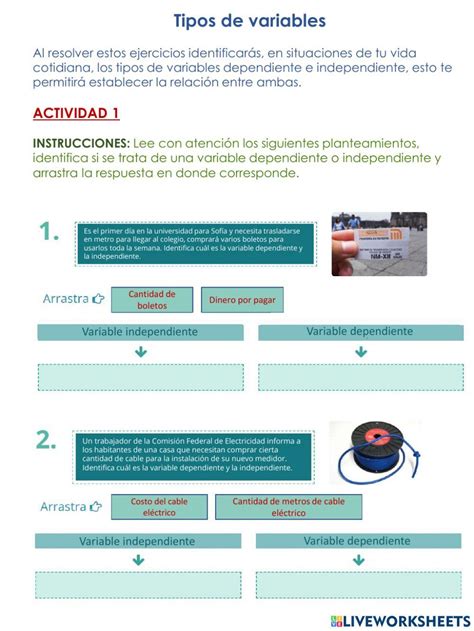 Variables Dependientes E Independientes 5210762